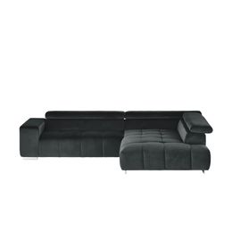 Primo Ecksofa Origo schwarz Ma&szlig;e (cm): B: 308 H: 70 T: 225.0 &raquo; M&ouml;bel Kraft