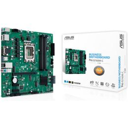 ASUS Mainboard &raquo;PRO B760M-C-CSM&laquo; gr&uuml;n Anschlussblende aus Edelstahl