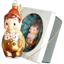 Christbaumschmuck &raquo;Pinocchio, Weihnachtsdeko, Christbaumschmuck&laquo; mundgeblasen bunt Glas