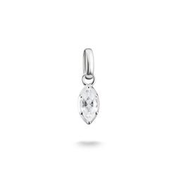 Thomas Sabo Damen Thomas Sabo Charm-Einh&auml;nger &raquo;Birthstone/Geburtsstein Charm - Connect&laquo; mit Zirkonia (synth.) oder Glas-Keramik Stein oder T&uuml;rkis-