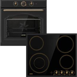 Gorenje Backofen-Set &raquo;BOS67371CLB&laquo; ecoClean AirFry-Funktion schwarz Kindersicherung und Key Lock sch&uuml;tzen vor unbeabsichtigtem Einschalten