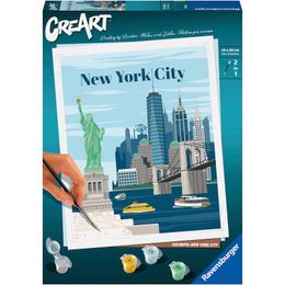 Ravensburger Malen nach Zahlen &raquo;CreArt, Colorful New York City&laquo; Made in Europe bunt