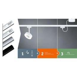 Paulmann Schienensystem-Leuchten &raquo;Ceris 850lm 9,5W 4000K dimmbar 230V&laquo; LED-Modul 1 Stk. Neutralwei&szlig; 3-Step-Dim