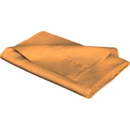 Fleuresse Betttuch &raquo;Colours&laquo; offenes Bettlaken gold Mako-Satin, Obermaterial: 100% Baumwolle