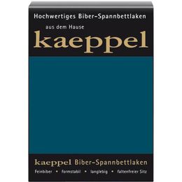 Kaeppel Spannbettlaken &raquo;Spannbettlaken Biber&laquo; 100% Baumwolle, kuschelig weich ideal f&uuml;r Winter gr&uuml;n Biber, Obermaterial: 100% Baumwolle