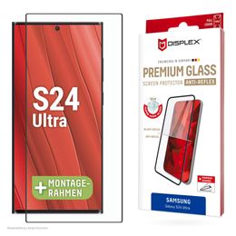 Displex Displayschutzglas "Premium Glass Full Cover Anti-Reflex", transparent, B:9,2cm H:1,3cm T:19,7mm, Displayfolien, Displayschutzfolie, Schutzfolie, Bildschirmschutz, kratz- & sto&szlig;fest