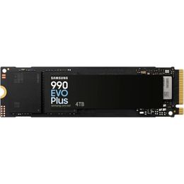 Samsung interne SSD &raquo;NVMe2.0 SSD 990 EvoPlus&laquo; 4 TB Anschluss PCI Express 4.0 schwarz Konstante Performance: Smartes Temperatur-Management f&uuml;r durchg&auml;ngig hohe