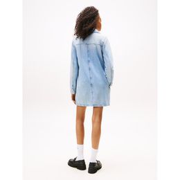 Tommy Jeans Damen Jeanskleid &raquo;A-LINE DENIM DRESS DI2015&laquo; Brusttaschen blau XXL (44), N-Gr