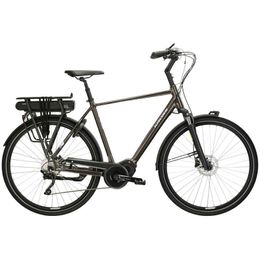 Kross Herren &raquo;E-Citybike Sentio Hybrid 3.0 28 Zoll braun&laquo; 7 Gang Shimano DEORE T6000 Schaltwerk Kettenschaltung Mittelmotor 250 W Pedelec, 