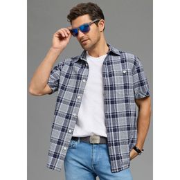 MAN'S WORLD Man's World Herren Sonnenbrille sportlich-modischer Stil, trapezf&ouml;rmige Vollrandfassung