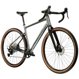 Gravelbike &raquo;Gravelbike Esker 5.0 GRX 1X12 Grau 12 G&auml;nge&laquo; 12 Gang Shimano GRX RX822 Schaltwerk Kettenschaltung Gravelbike