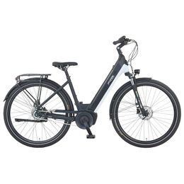 Prophete Unisex &raquo;Geniesser 4.8&laquo; 7 Gang Shimano Nexus Schaltwerk Nabenschaltung Mittelmotor 250 W Pedelec, Elektrofahrrad f&uuml;r Damen u. Herren schwarz