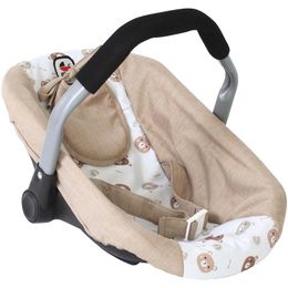 Bayer Chic 2000 CHIC2000 Puppen Autositz &raquo;f&uuml;r Puppen bis Gr&ouml;&szlig;e 50 cm&laquo; rosa Puppen Autositz