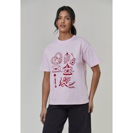 South Beach T-Shirt Damen Gr&ouml;&szlig;e XS rosa / magenta