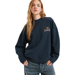 Roxy Damen Fleecepullover &raquo;Lineup Oversized&laquo; L