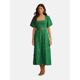 Love & Roses Kleid Damen Gr&ouml;&szlig;e 46 grasgr&uuml;n Sommerkleid
