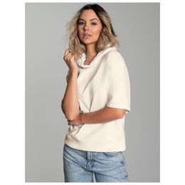 TRIGEMA Damen Kapuzensweatshirt &raquo;TRIGEMA Kurzarm Cropped Hoodie&laquo; S