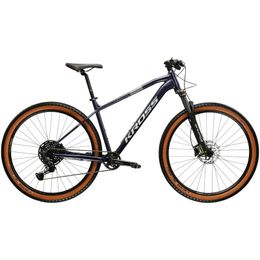 Mountainbike &raquo;KROSS Mountainbike Hardtail XC ALU 29" Level 4.0 ULT.RA blau 10 G&auml;nge&laquo; 10 Gang Shimano CUES U6000 Schaltwerk Kettenschaltung 