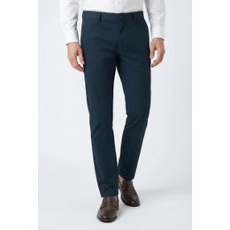JOOP! Chinohose JOOP JEANS "Matthew", Herren, Gr. 31, L&auml;nge 34, blau (dunkelblau), Web, Obermaterial: 97% Baumwolle, 3% Elasthan, clean, unifarben, normal, Hosen Chinohose, mit zwei Eingrifftaschen