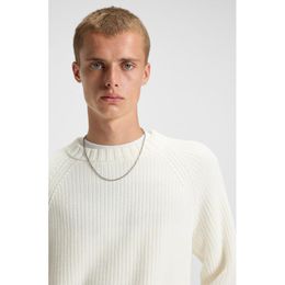 Hugo Blue Herren HUGO Blue Strickpullover &raquo;Sonnee&laquo; wei&szlig; L