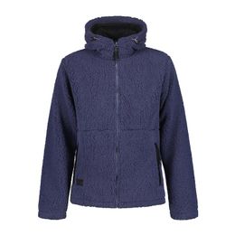 Icepeak Herren Fleecejacke &raquo;ARDESE&laquo; mit Kapuze Sherpafleecejacke, Kapuze, Rei&szlig;verschlusstaschen blau XXL