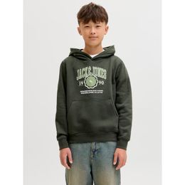 Jack & Jones Jack & Jones Junior Herren Kapuzensweatshirt &raquo;JJMAKO SWEAT HOOD JNR&laquo; 140