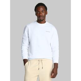 Calvin Klein Herren Sweatshirt &raquo;CP-LINEAR BOX LOGO SWEATSHIRT&laquo;, mit Logo auf der R&uuml;ckseite wei&szlig; 3XL