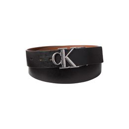 Calvin Klein Herren Lederg&uuml;rtel &raquo;CK BUCKLE TUMBLED 35MM ADJ/REV&laquo; Umkehrbar