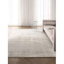 benuta Finest Kurzflor Teppich Leandro Cream 80x160 cm - Moderner Kurzflor-Teppich f&uuml;r Wohnzimmer
