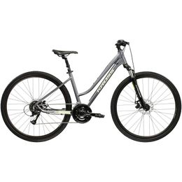 Crossrad &raquo;Crossrad Damen 28" Evado 3.0 grau 16 G&auml;nge&laquo; 16 Gang Shimano ACERA M3020 Schaltwerk Kettenschaltung Crossrad