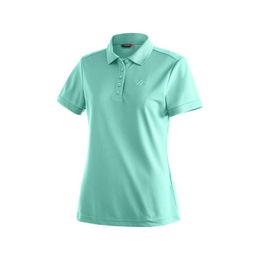 Maier Sports Damen Funktionsshirt &raquo;Ulrike&laquo; Damen Polo, pique Poloshirt, schnelltrocknendes Outdoor-Shirt 48