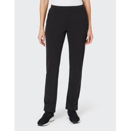 Sweathose Joy Sportswear "D SWEATHOSE NATASCHA", Damen, Gr. 48, N-Gr, schwarz, Obermaterial: 54% Baumwolle, 46% Polyester, Hosen Sweathose