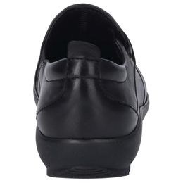Josef Seibel Damen Slipper &raquo;Charlotte 17&laquo; Schlupfschuh, Festtagsschuh, Komfortschuh mit kleinem Keilabsatz schwarz 41