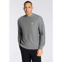 BOSS Orange Herren BOSS Orange Strickpullover &raquo;Anion&laquo; Rundhalsausschnitt, Regular Fit, BOSS-Label XL