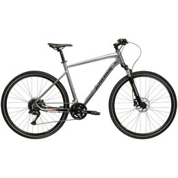 Crossrad &raquo;Crossrad Herren 28" Evado 5.0 grau 18 G&auml;nge&laquo; 18 Gang Shimano CUES U3020 Schaltwerk Kettenschaltung Crossrad