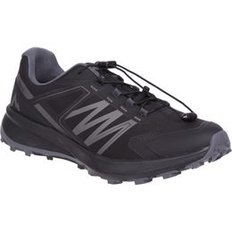 Wanderschuh McKINLEY "Kansas IV AQB M", Damen, Gr. 44, schwarz (schwarz night, anthraci), Synthetik, Schuhe Wanderschuh, wasserabweisend