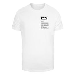 MisterTee Herren MisterTee T-Shirt &raquo;MisterTee Herren Pray Definition Tee&laquo; 1 Stk. XS