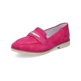 Rieker Damen Slipper &raquo; Slipper Leder/Synthetik&laquo; rosa 40