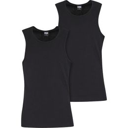 Urban Classics Herren Urban Classics Tanktop &raquo; Ribbed Undershirt 2-Pack&laquo; 1 Stk. XL