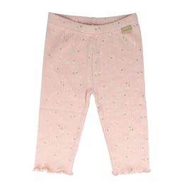 MaxiMo M&auml;dchen MaxiMo Leggings Blassrosa, Blumen-Alloverprint, Jersey, Baby-Girl 74/80, N-Gr