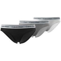 Calvin Klein Underwear Kinder Brasilslip &raquo;3PK BIKINI&laquo; Packung, 3er-Pack, 3 Stk. mit Logobund 140/146, 3 Stk.