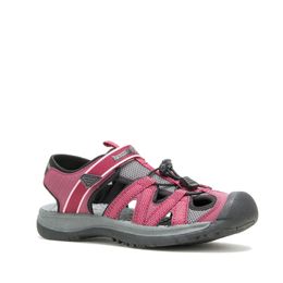 Sandale Kamik "Islander2", Damen, Gr. 39, rot (burgund), Synthetik, Schuhe Sandale, vegan