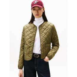 Tommy Hilfiger Damen Steppjacke &raquo;LW PADDED REG QUILTED JACKET&laquo; in leicht verk&uuml;rzter L&auml;nge, Regular Fit gr&uuml;n M (38)