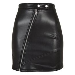Urban Classics Damen Urban Classics Jerseyrock &raquo; Damen Ladies Synthetic Leather Biker Skirt&laquo; 1 Stk. M
