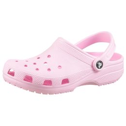 Clog Crocs "Classic Clog", Damen, Gr. 38, rosa (rosa, pink milk), Croslite&trade;, Schuhe Clog, Sommerschuh, Schlappen, Hausschuh passt zu Jibbitz