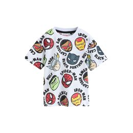 Next T-Shirt 'Marvel' Jungen Gr&ouml;&szlig;e 86 gelb / gr&uuml;n / rot / schwarz / wei&szlig;