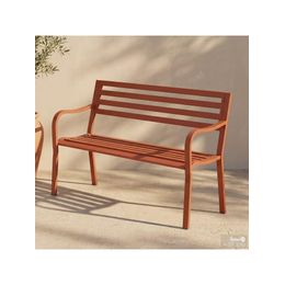 home24 Gartenbank Sophy in Terracotta | Gr.: onesize