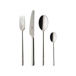 Villeroy & Boch Villeroy & Boch 24er Set Tafelbesteck Ella in silber | Gr.: onesize