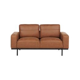 Beliani 2-Sitzer Sofa SOVIK in Braun - (W) 156 x (H) 72 x (L) 87 cm | Gr.: onesize