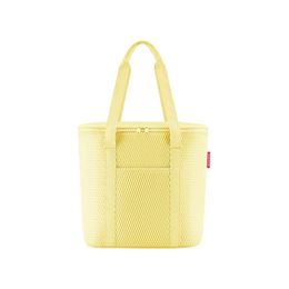 Reisenthel thermo shopper - K&uuml;hltasche 38 cm (summerstripes coffee) in mesh lemon | Gr.: onesize